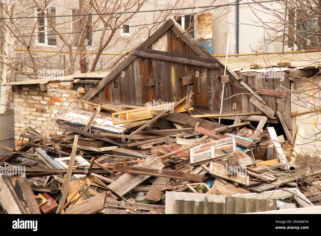 Old lumber yard hi-res stock photography and images - Alamy