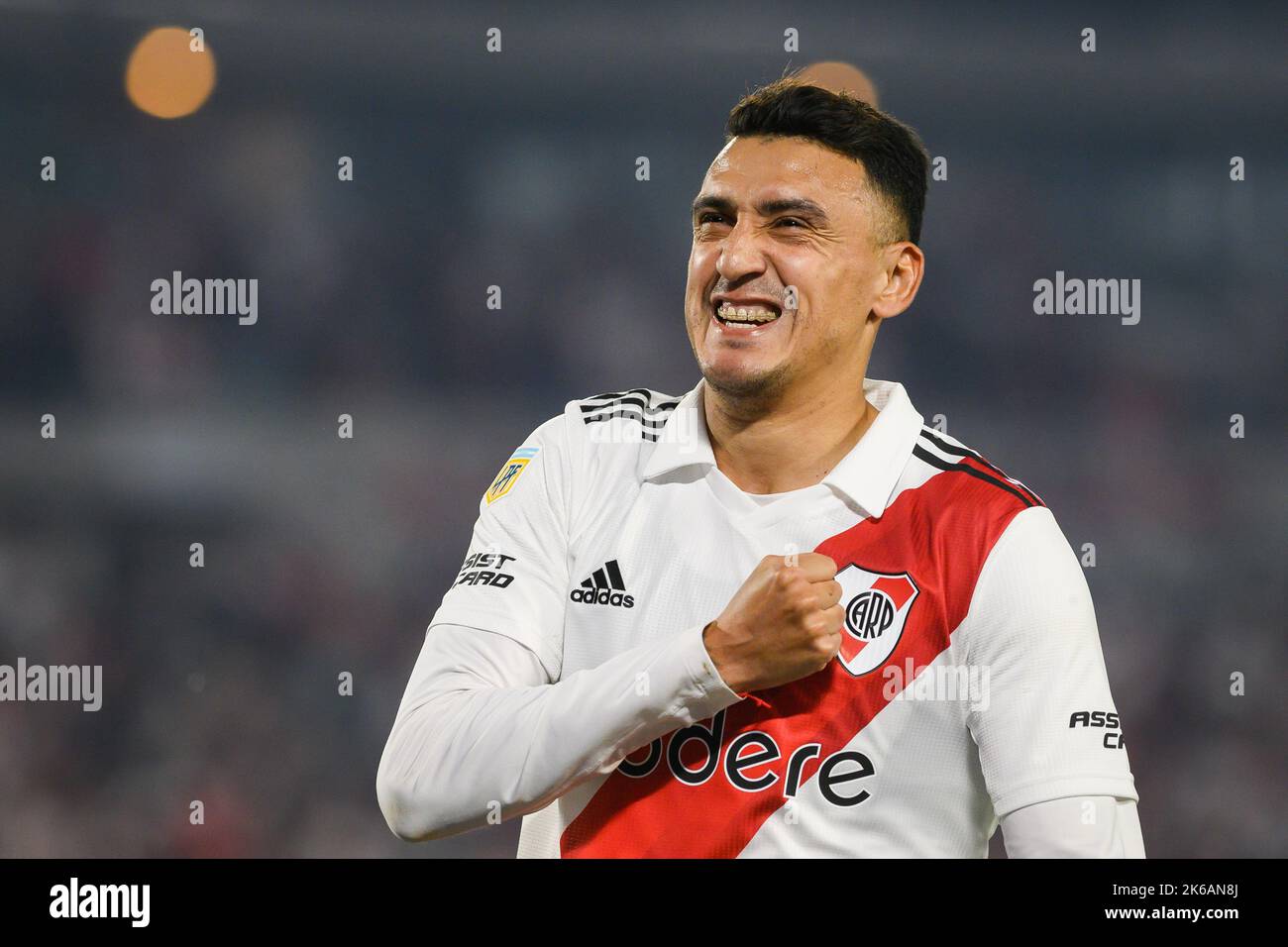 Buenos Aires, Argentina. 13th Oct, 2022. Matias Suarez of River Plate ...