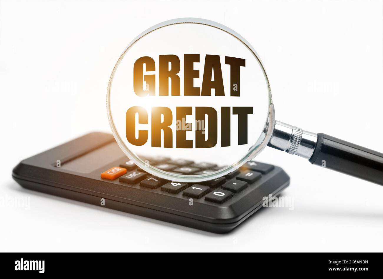 Business and finance concept. On the table is a calculator and a ...