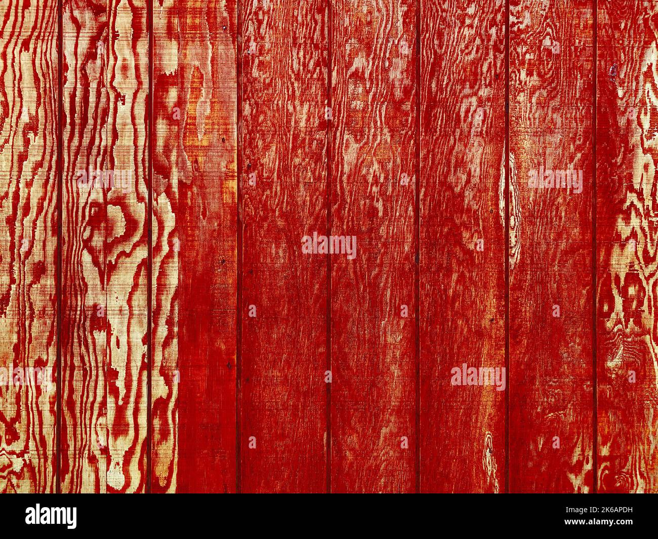 a red faded wooden barn door wall stall wall wood plank board ranch ...