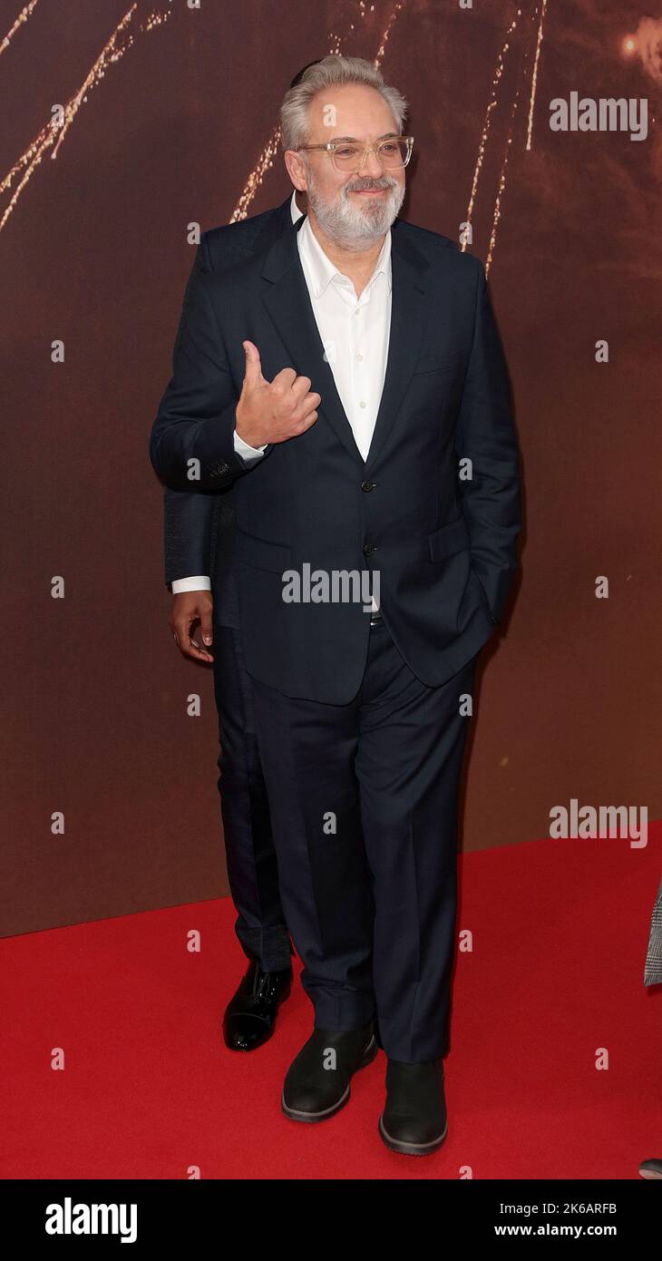Oct 12, 2022 - London, England, UK - Sam Mendez attending 66th BFI ...