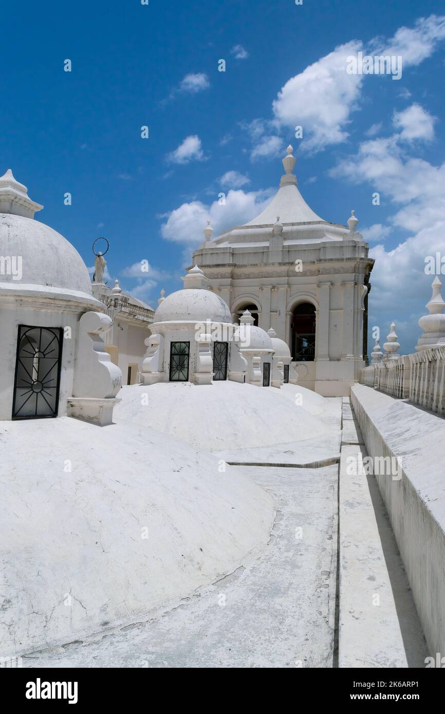 An aerial view of Cathedral-Basilica of the Assumption of the Blessed ...