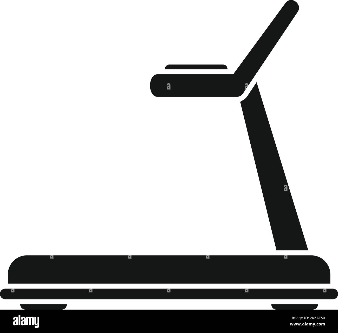 Treadmill icon simple vector. Diet food. Health body Stock Vector Image ...