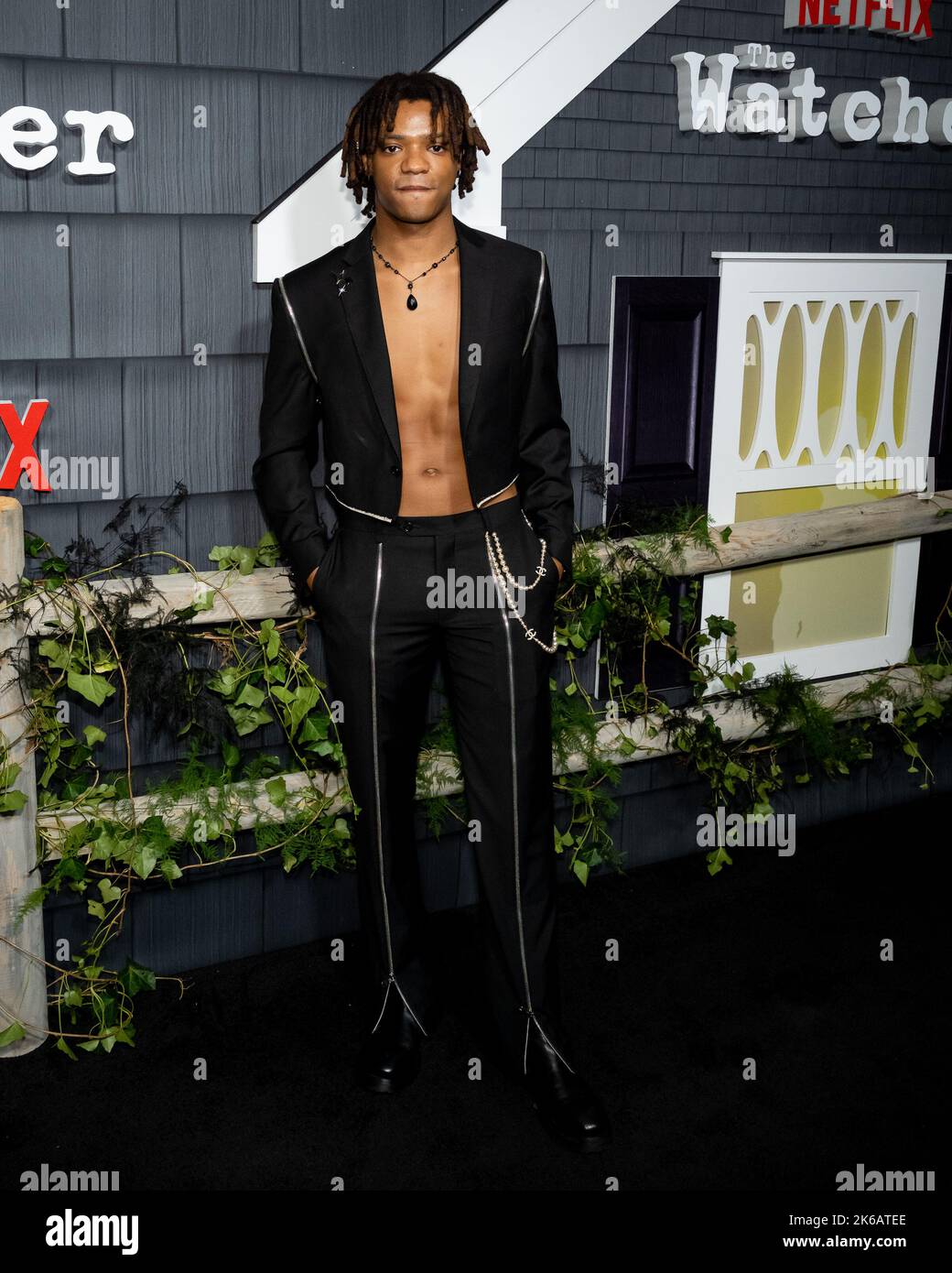 Henry Hunter Hall attends the world premiere of “The Watcher” at The ...