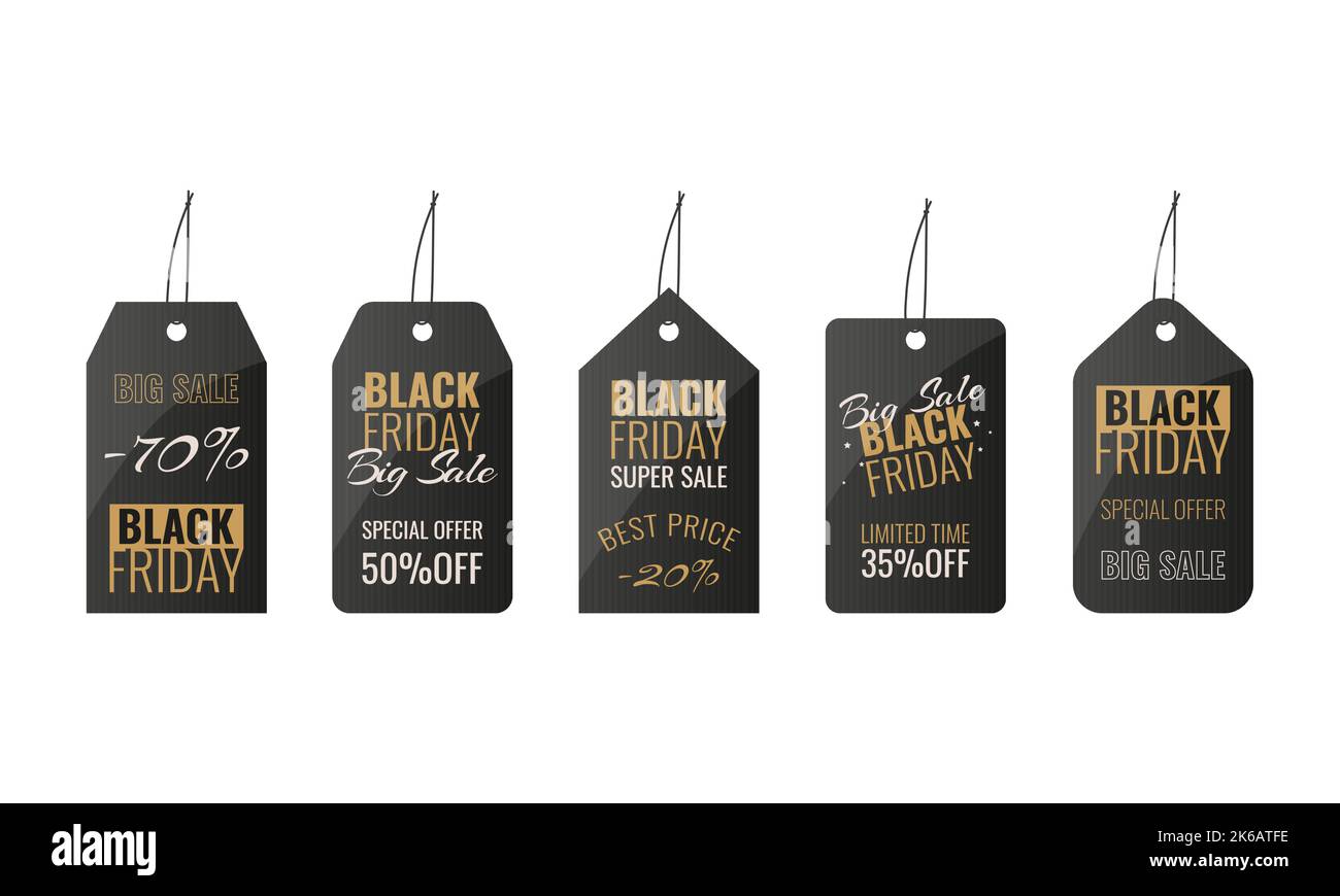 Sale black friday luxury Cut Out Stock Images & Pictures - Alamy