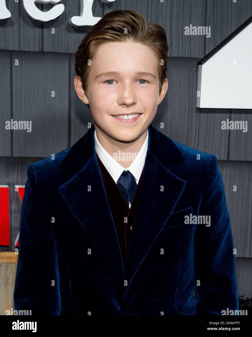 Luke David Blumm attends the world premiere of “The Watcher” at The ...