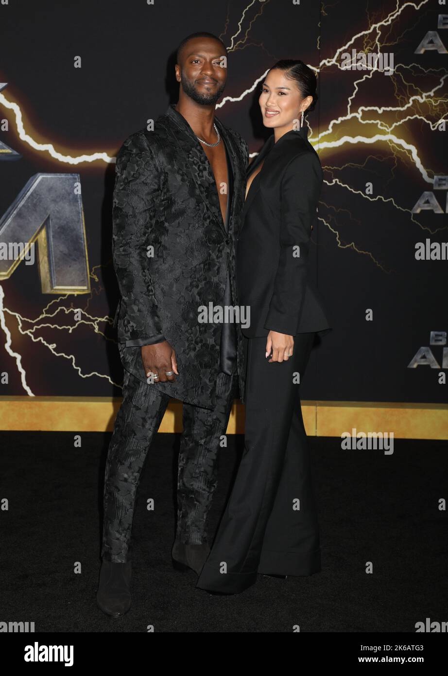 October 12, 2022, New York City, New York, USA: Actor ALDIS HODGE ...