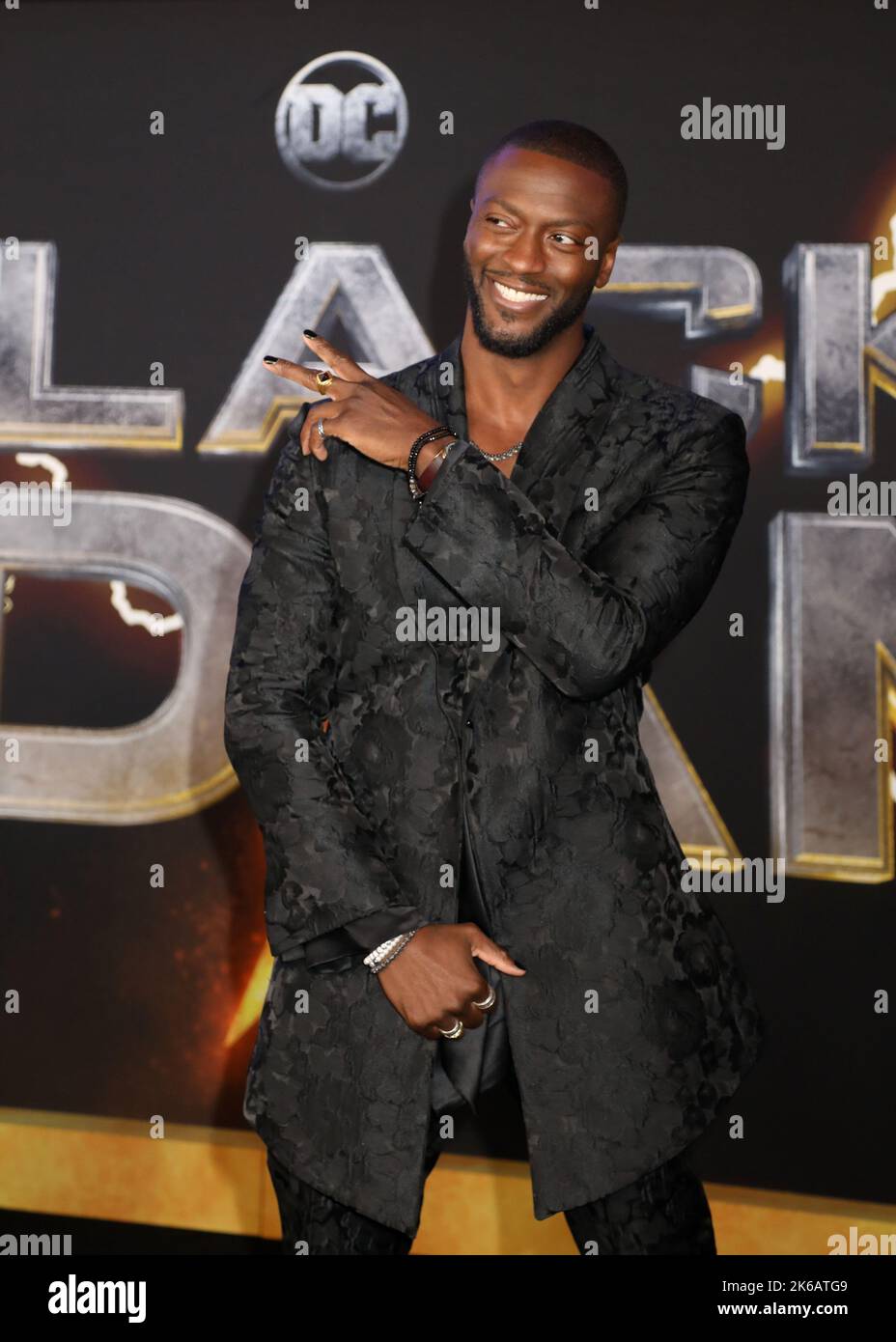 October 12, 2022, New York City, New York, USA: Actor ALDIS HODGE ...