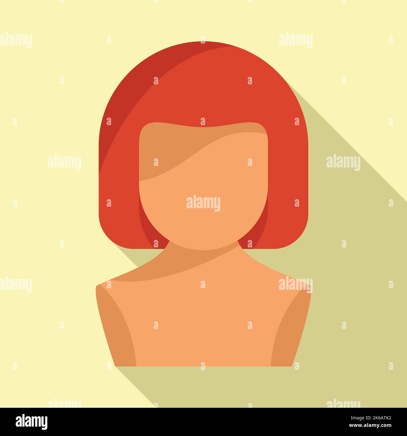 Lady wig icon flat vector. Long hair. Short model Stock Vector Image ... Lady wig icon flat vector. Long hair. Short model Stock Vector Image ...