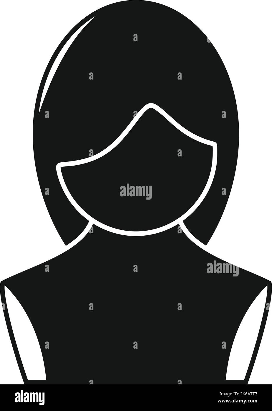Woman wig icon simple vector. Head style. Short beauty Stock Vector ... Woman wig icon simple vector. Head style. Short beauty Stock Vector ...