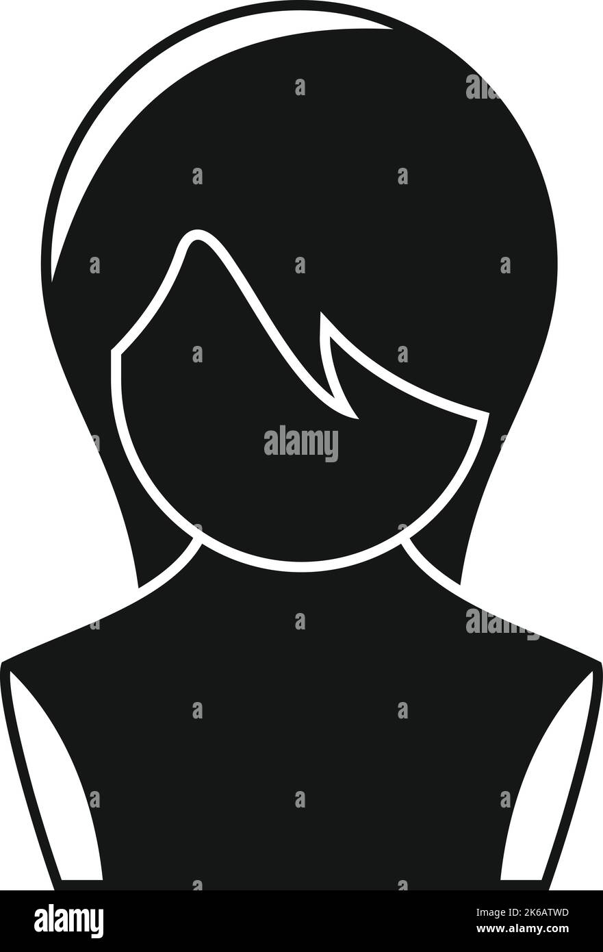 Girl wig icon simple vector. Head hair. Long hair Stock Vector Image ... Girl wig icon simple vector. Head hair. Long hair Stock Vector Image ...