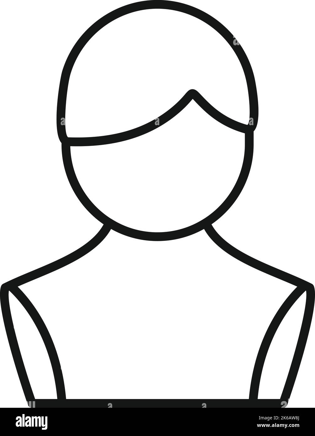 Men short wig Stock Vector Images - Alamy