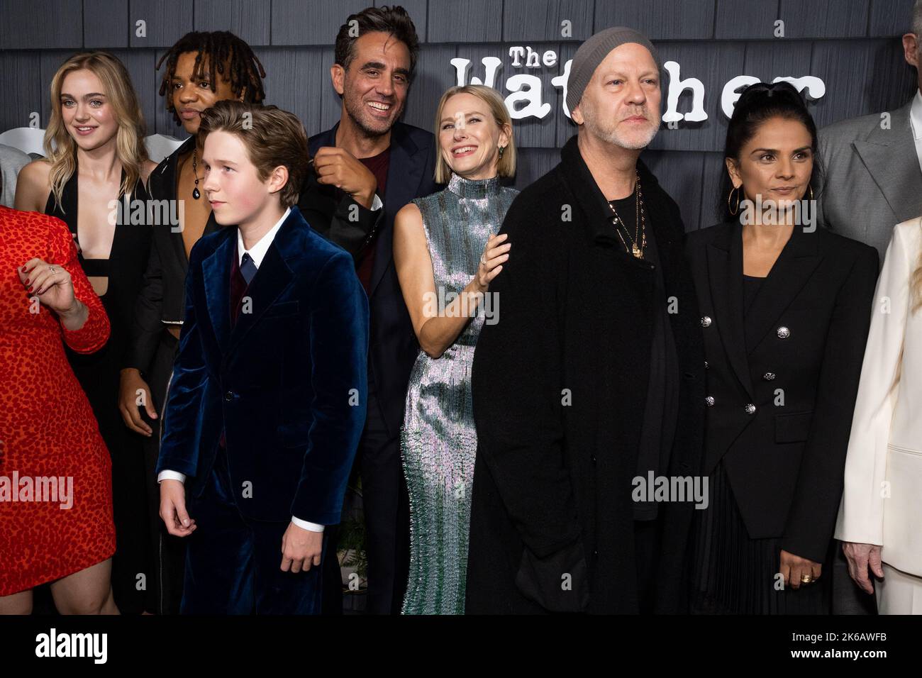 New York, USA. 12th Oct, 2022. (L-R) Isabel Gravitt, Henry Hunter Hall ...