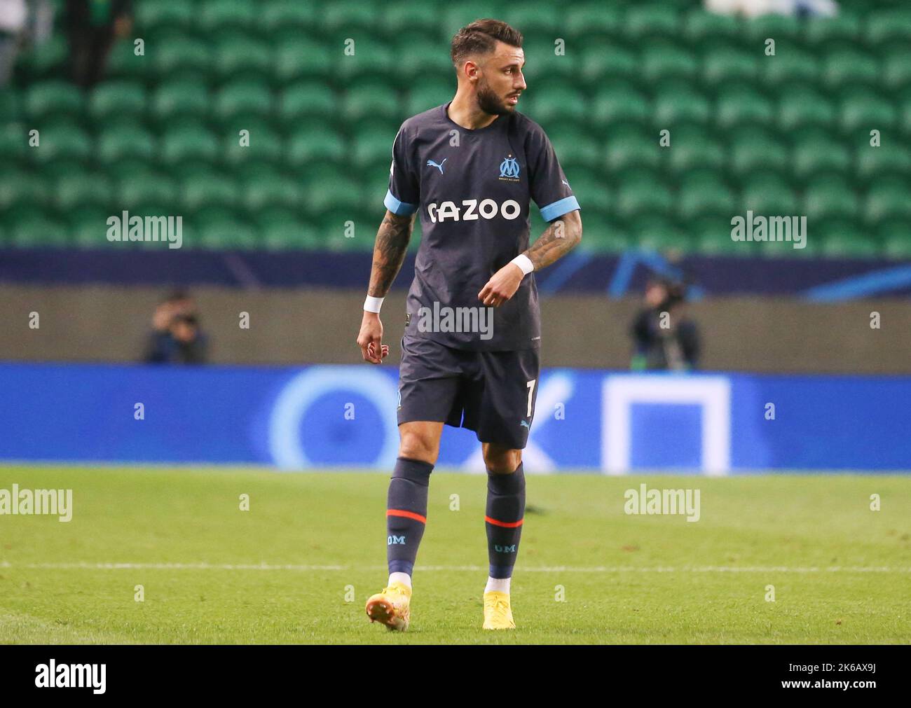 Jonathan Clauss of Olympique Marseille during the UEFA Champions League ...