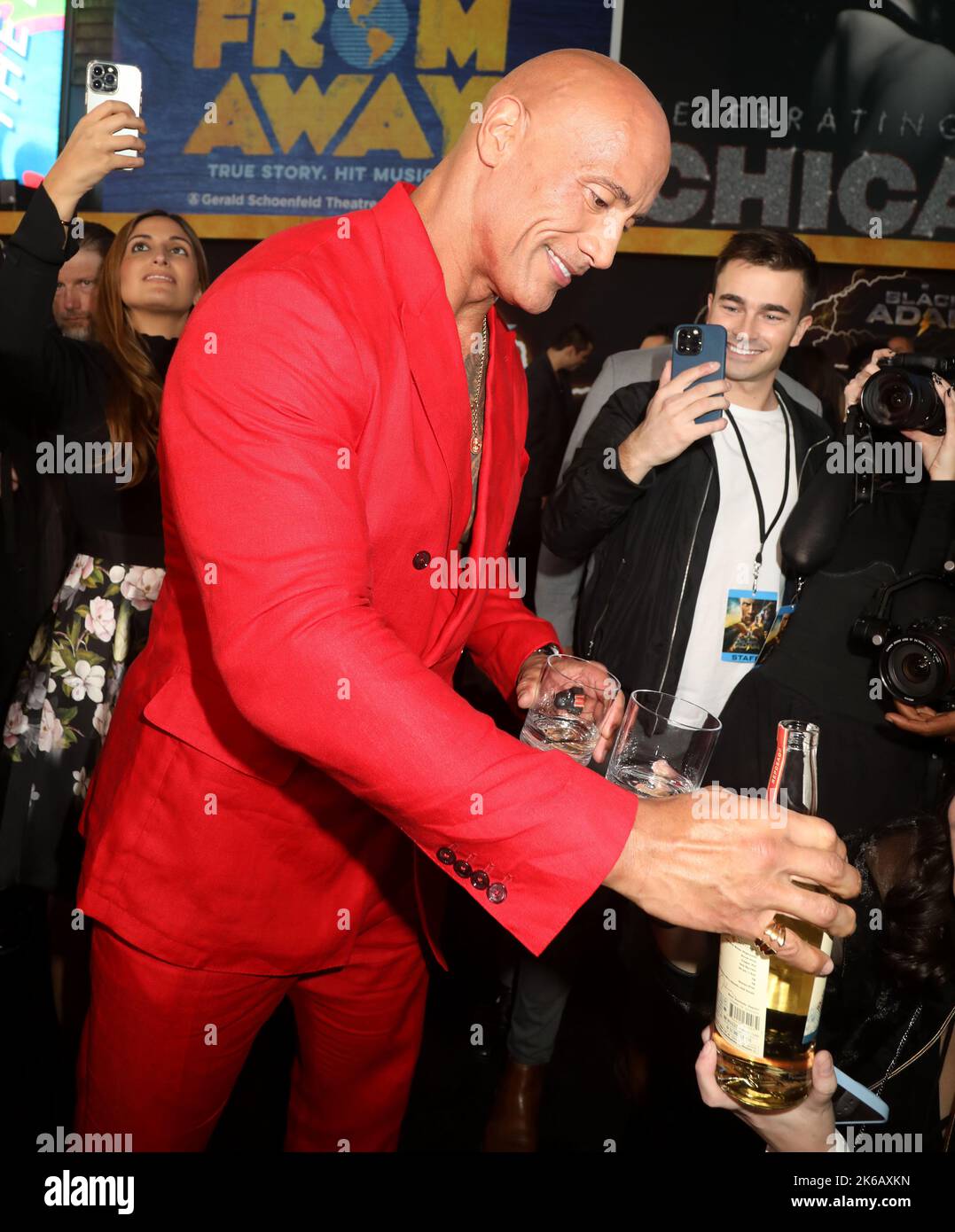 October 12, 2022, New York City, New York, USA: Actor DWAYNE JOHNSON ...