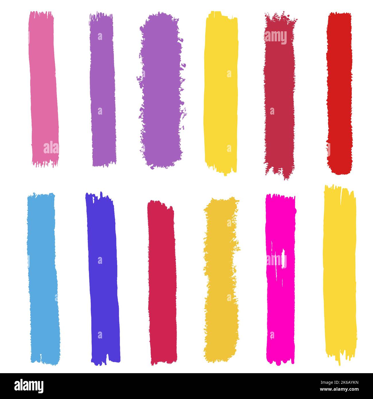 Brushes stroke Cut Out Stock Images & Pictures - Alamy