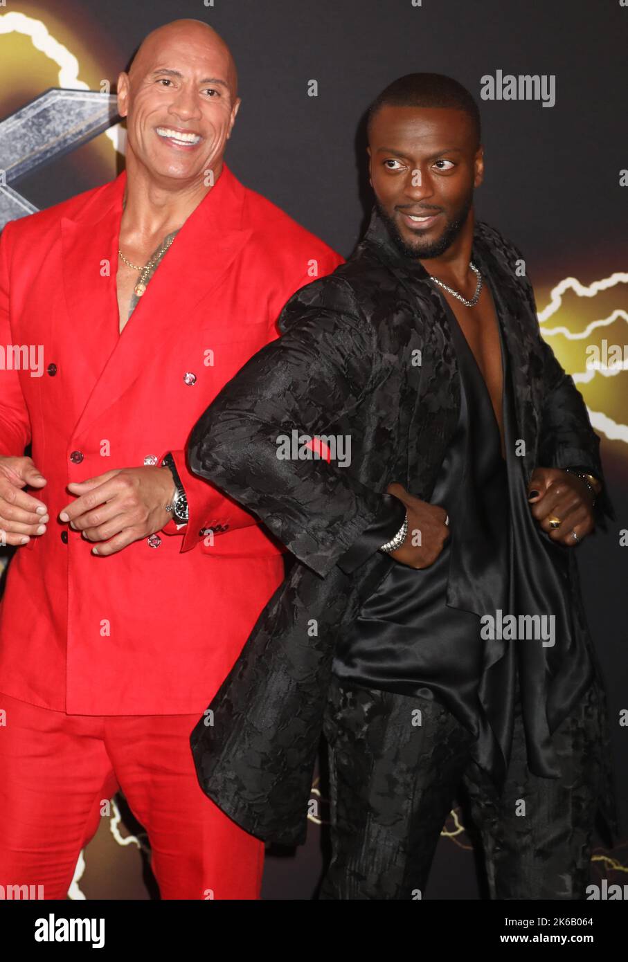 October 12, 2022, New York City, New York, USA: Actor DWAYNE JOHNSON ...