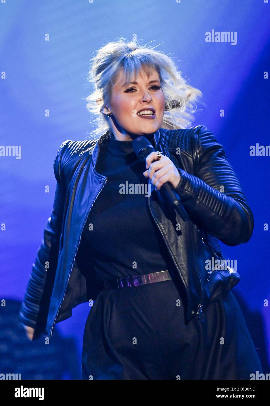 Berlin, Germany. 11th Oct, 2022. Singer Maite Kelly is on stage during ...