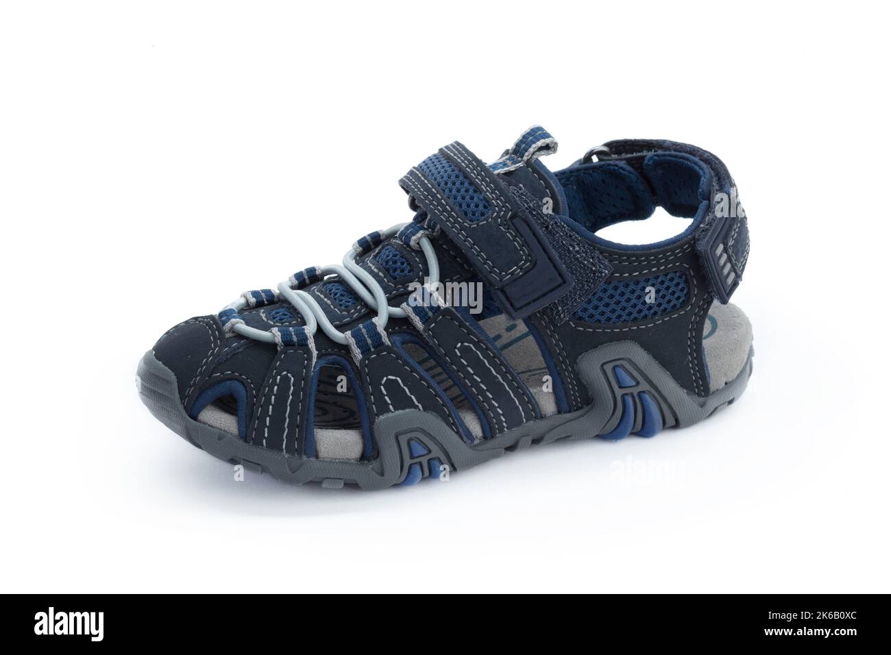 Kids shoes isolated on white background front view Stock Photo - Alamy