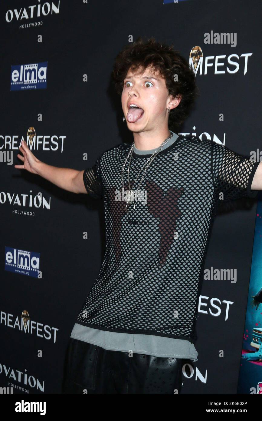 Los Angeles, CA. 12th Oct, 2022. Jacob Sartorius at arrivals for THE ...