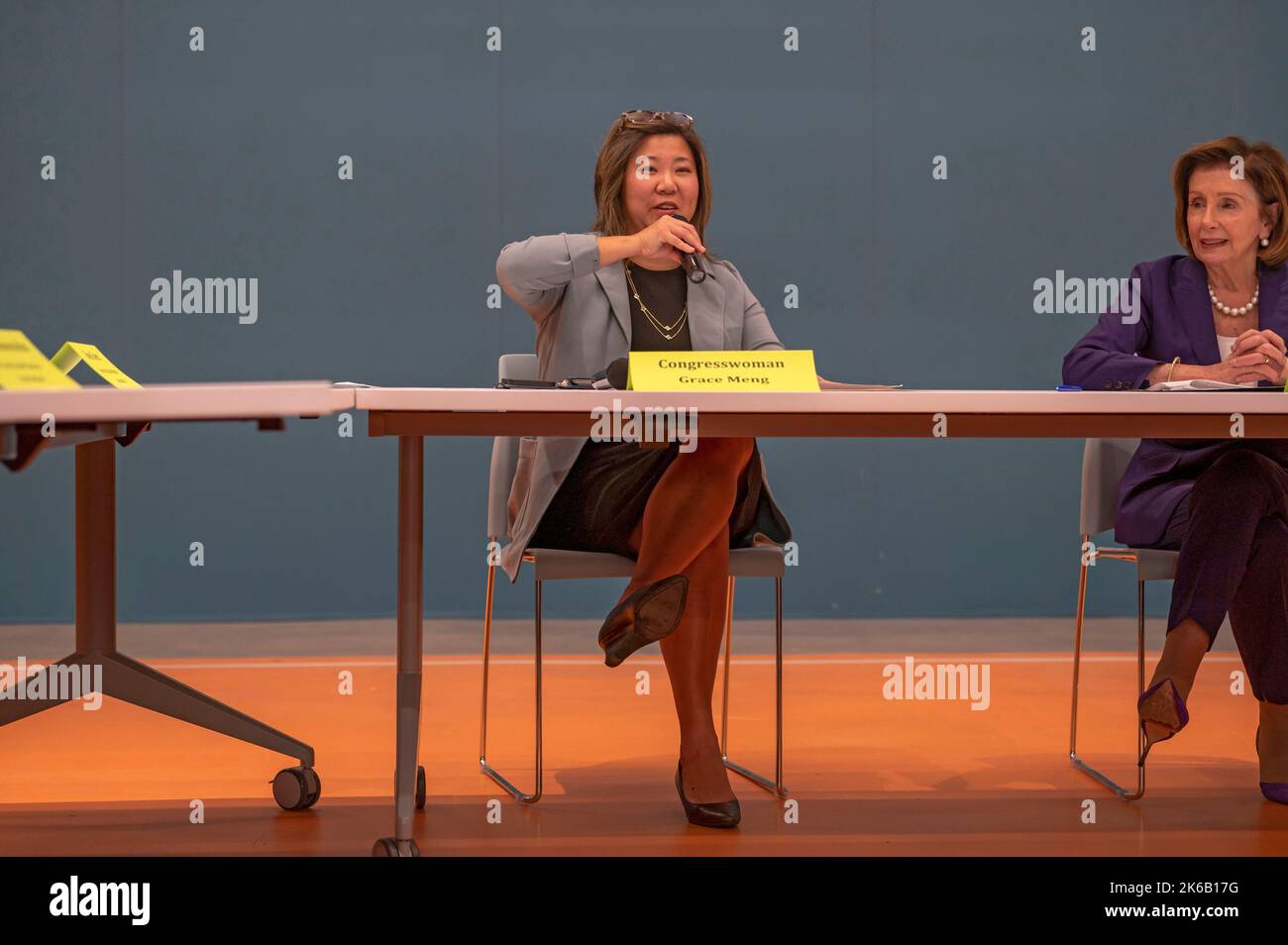 New York, United States. 12th Oct, 2022. Congresswoman Grace Meng (D-NY ...
