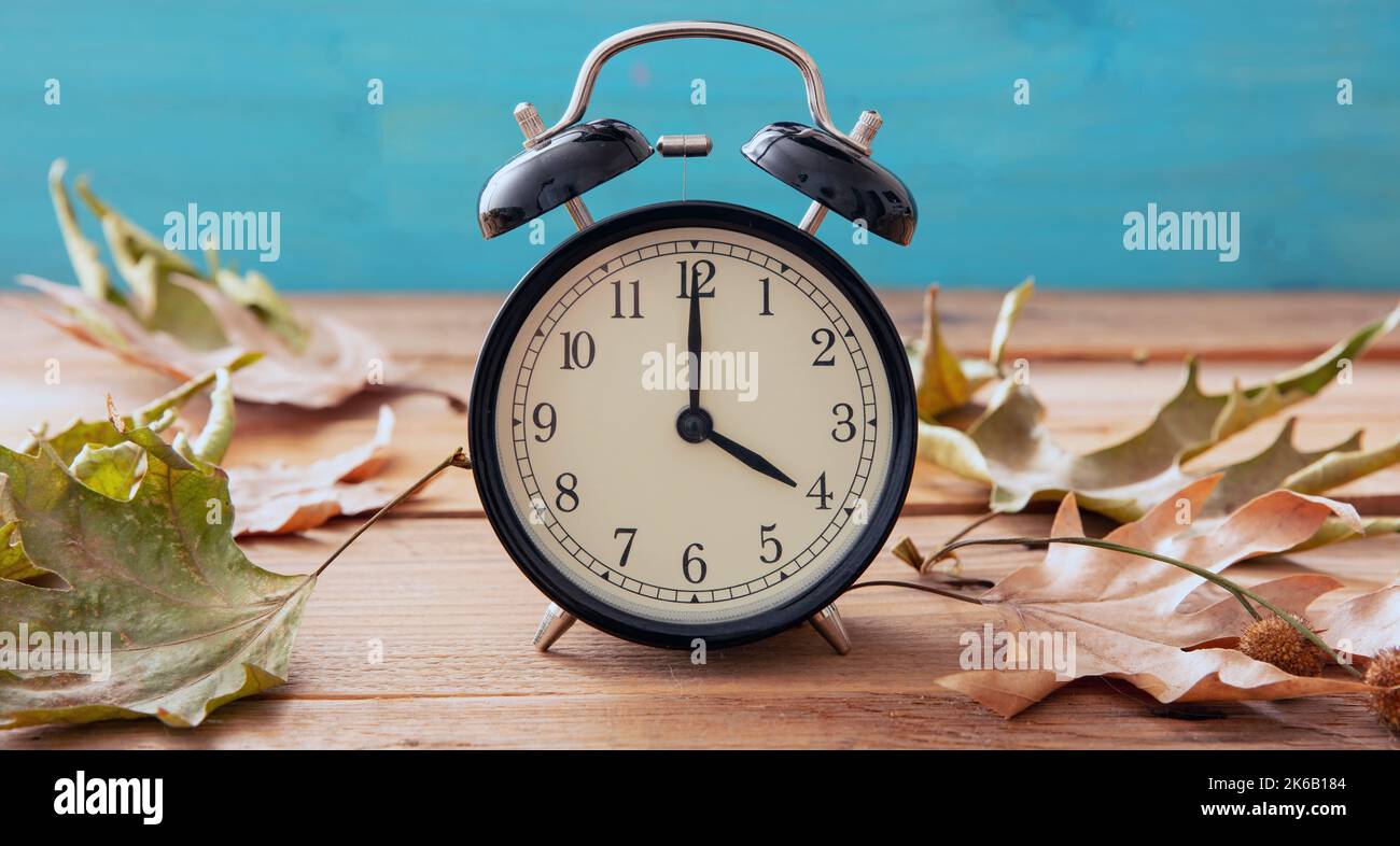 Fall back time hi-res stock photography and images - Alamy