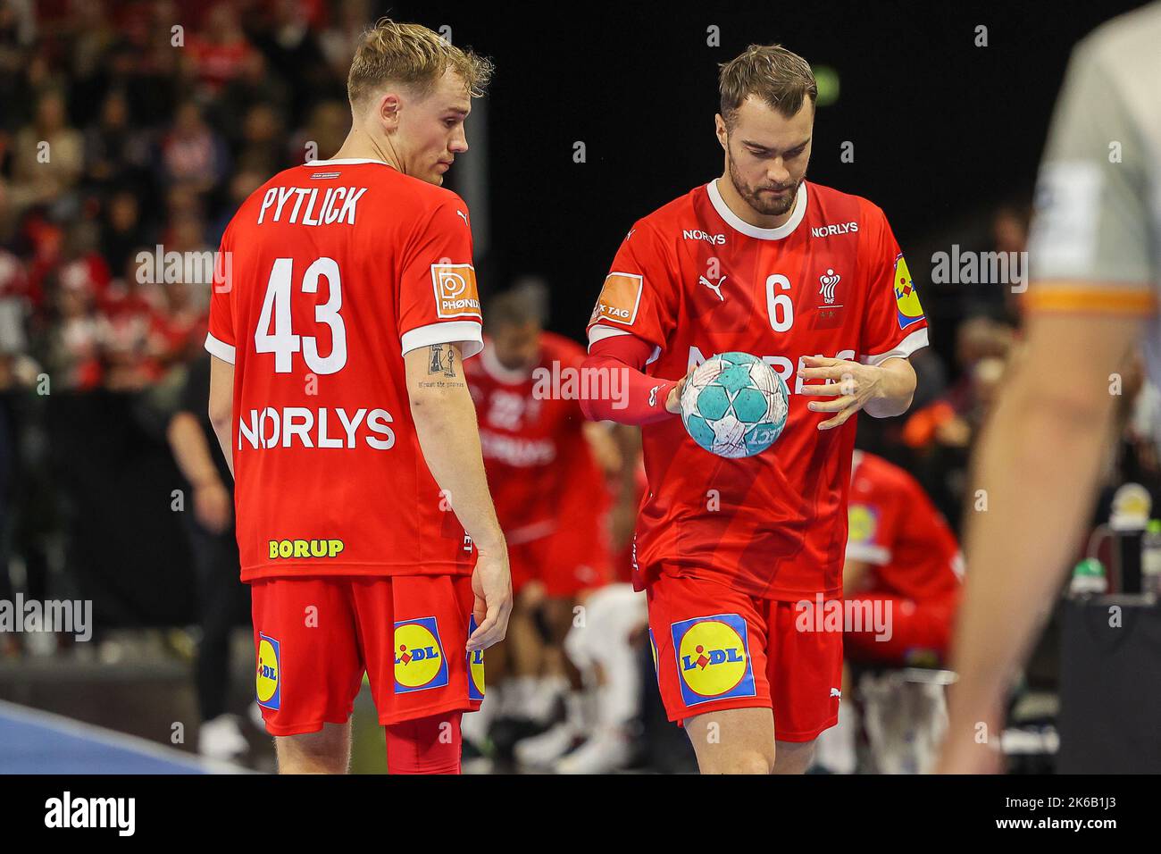 Copenhagen, Denmark. 12th Oct, 2022. Simon Pytlick (39) and Casper ...