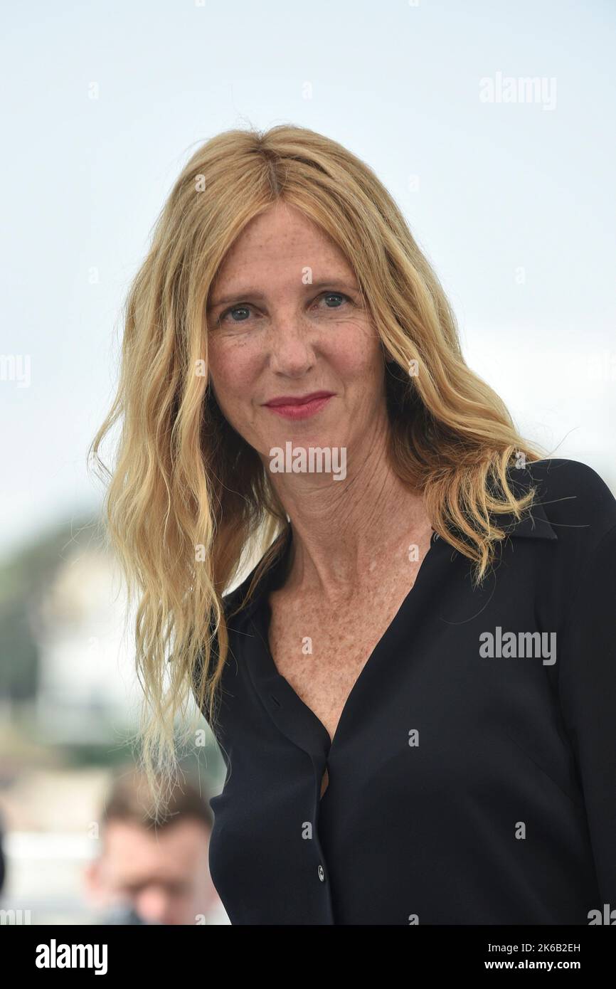 Film director Actress Sandrine Kiberlain posing during a photocall on ...