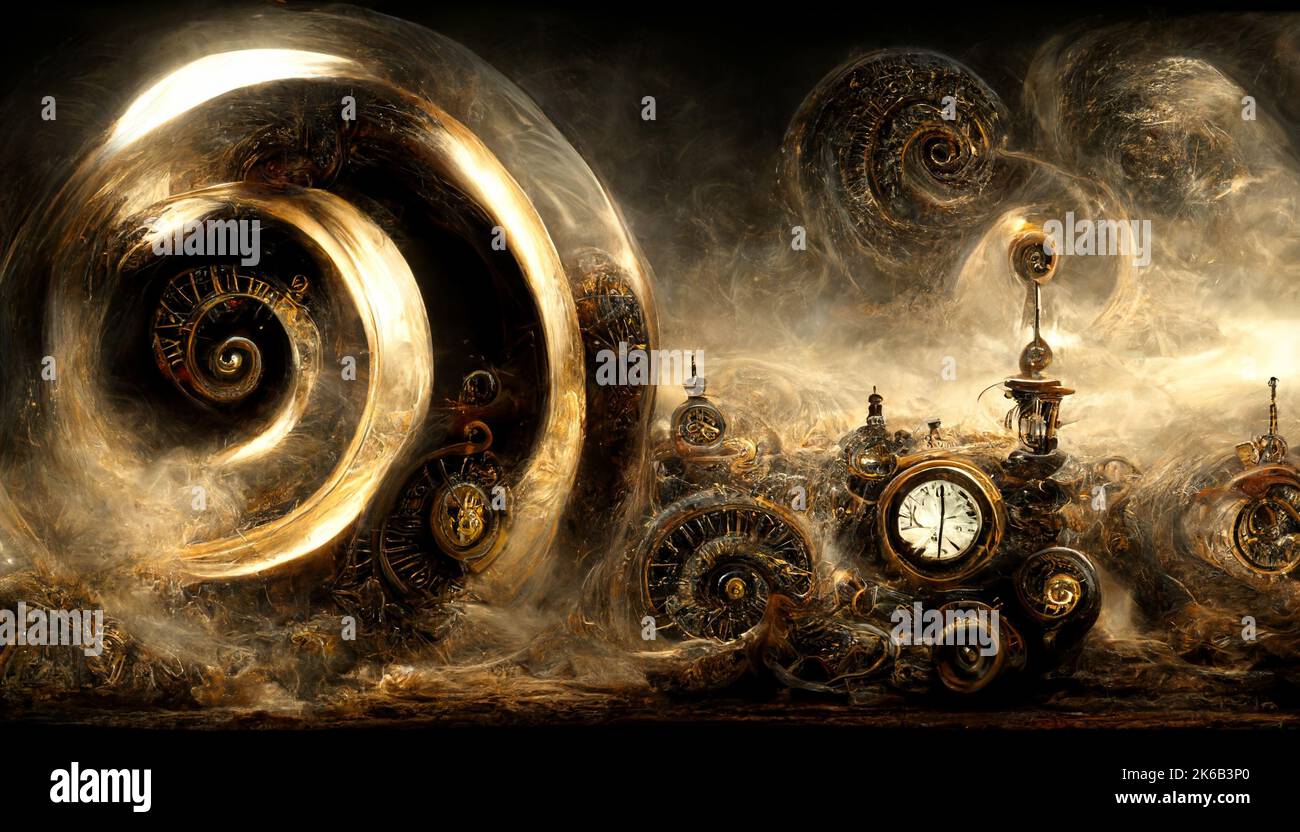 Antique Clocks Wallpaper