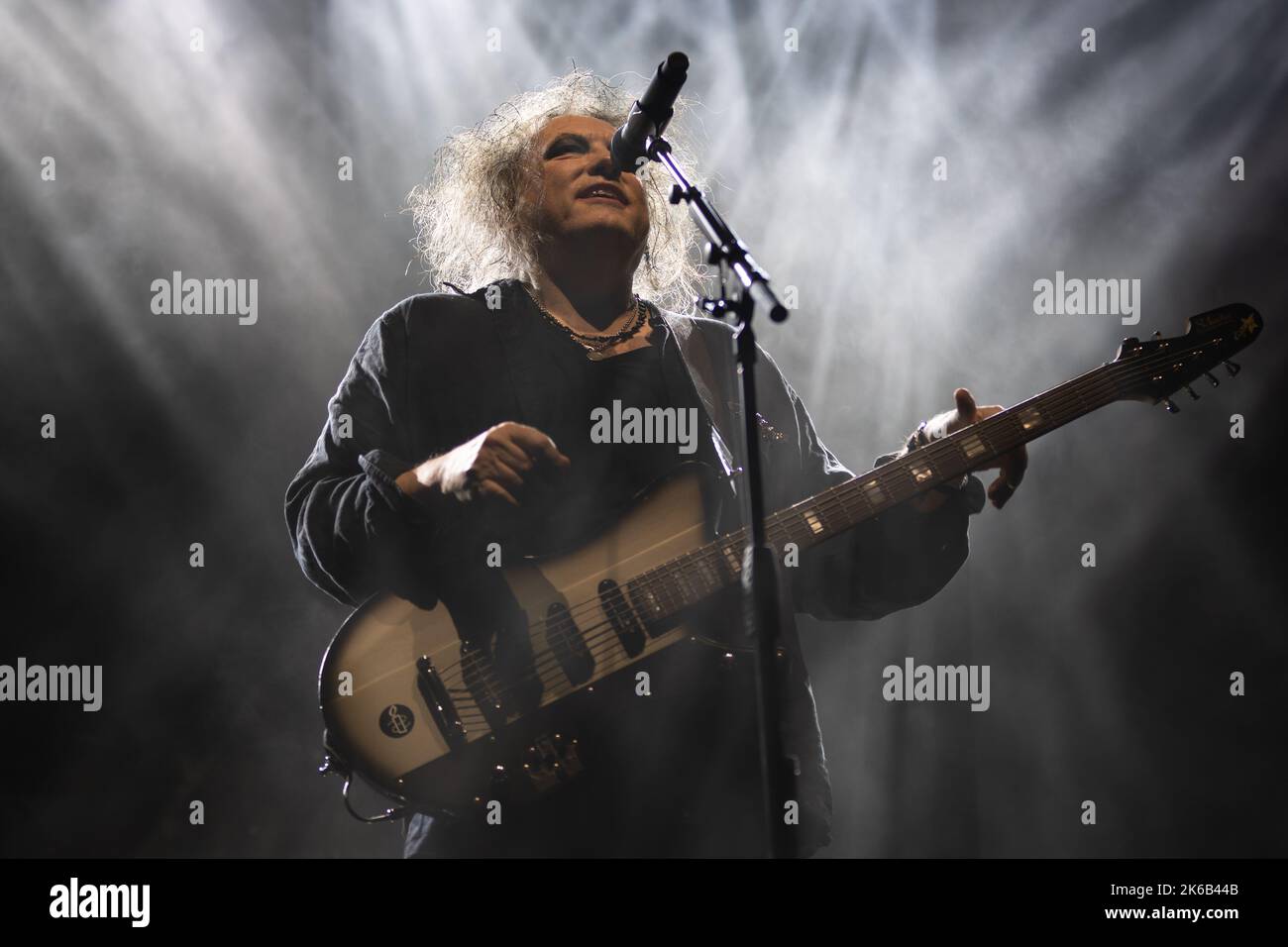 Oslo, Norway. 12th Oct, 2022. The English rock band The Cure performs a ...
