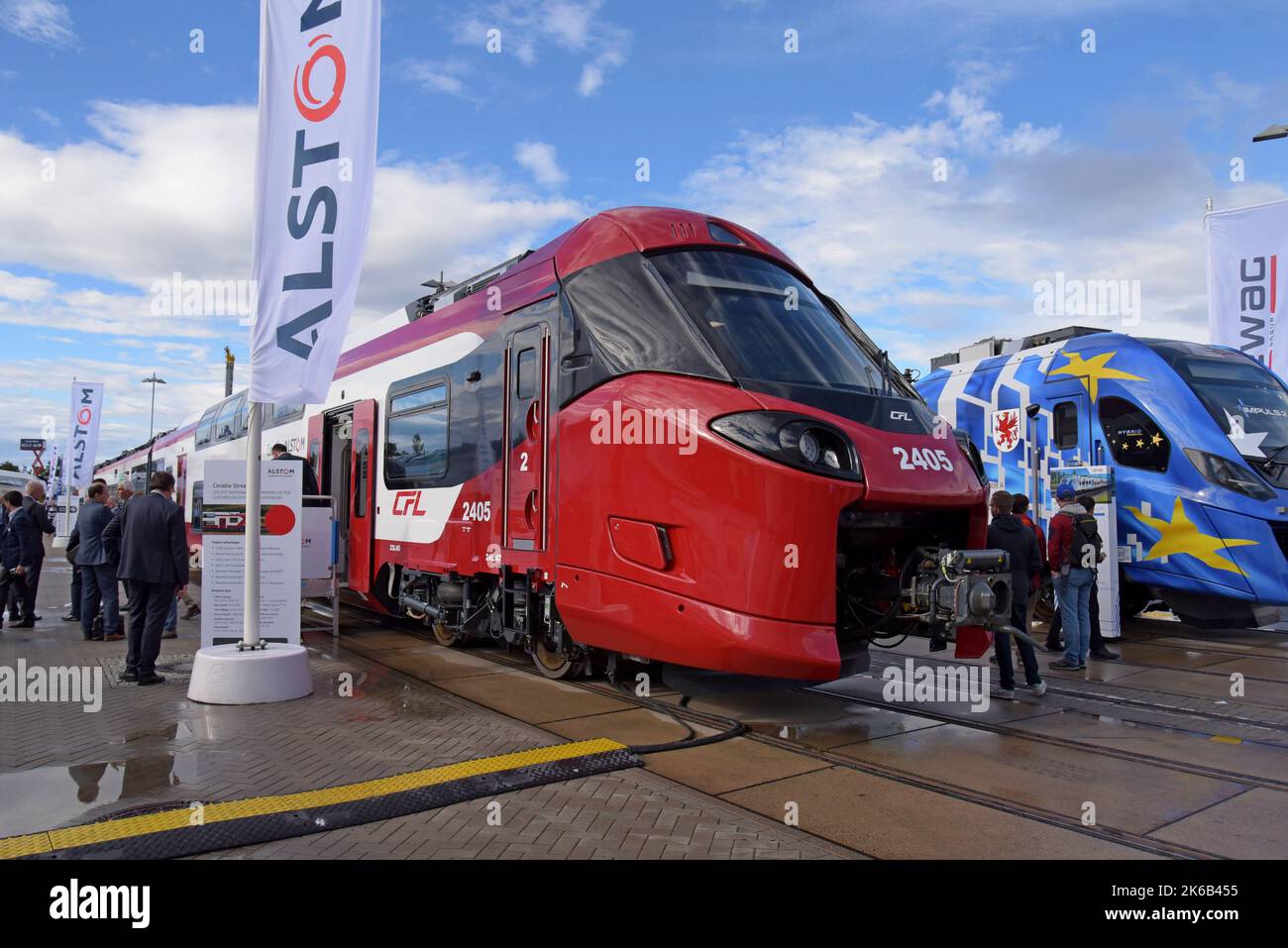 Alstom Coradia Stream HC for Luxembourg railways on display at ...
