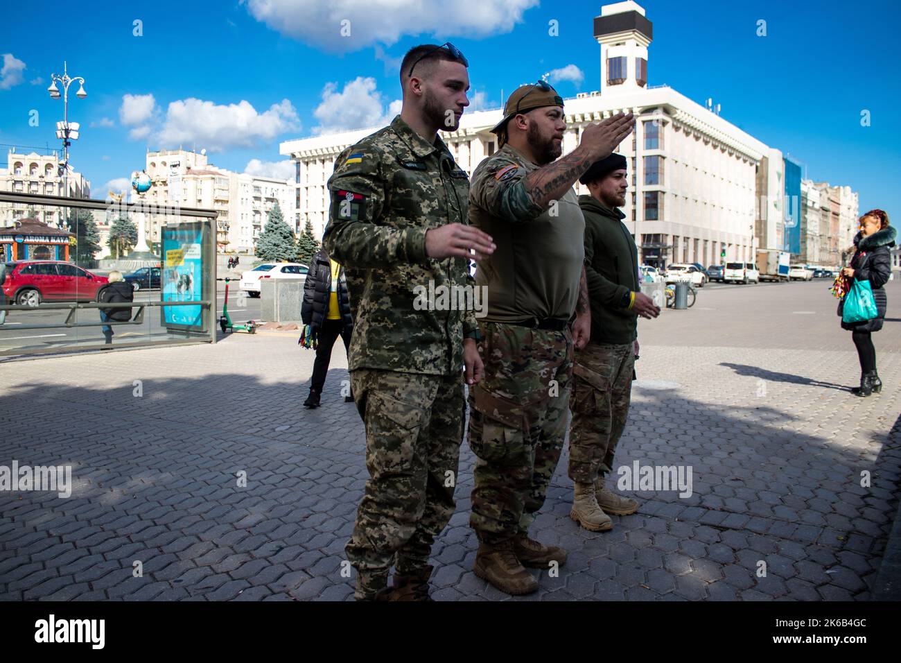 3 soldiers of the foreign legion in Ukraine, of American, Canadian and ...