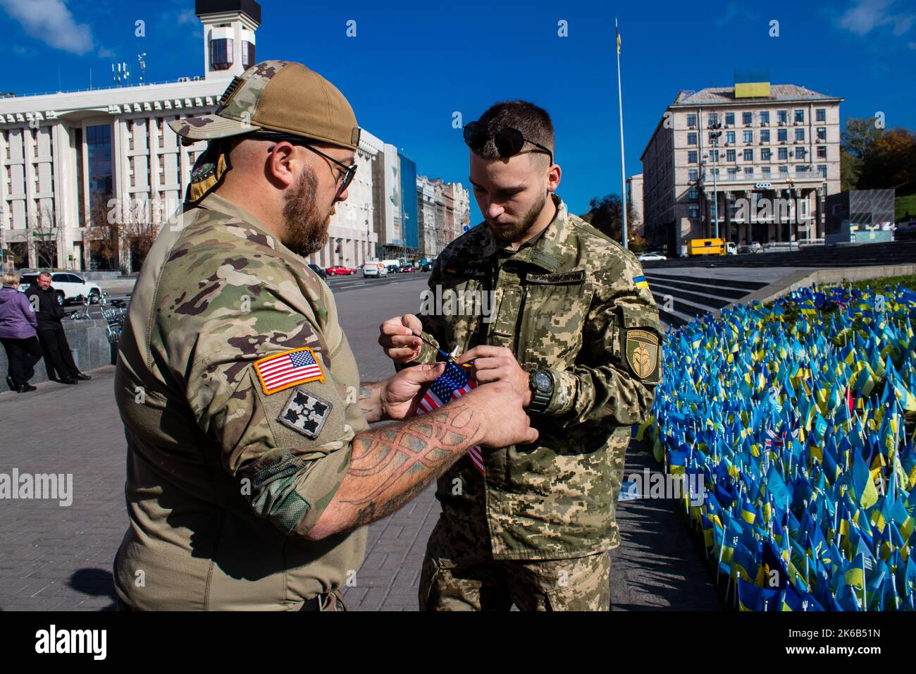 3 soldiers of the foreign legion in Ukraine, of American, Canadian and ...