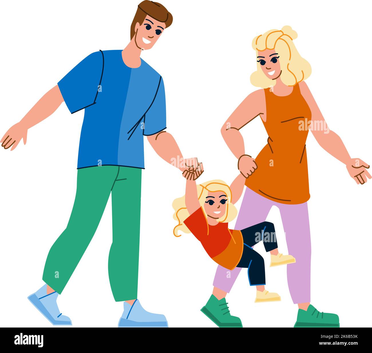 couple kids vector Stock Vector Image & Art - Alamy