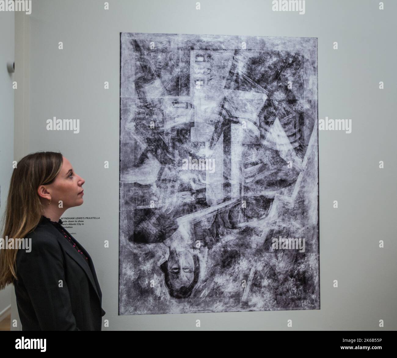 London UK 13 Oct 2022 A lost painting by Britain's original female ...