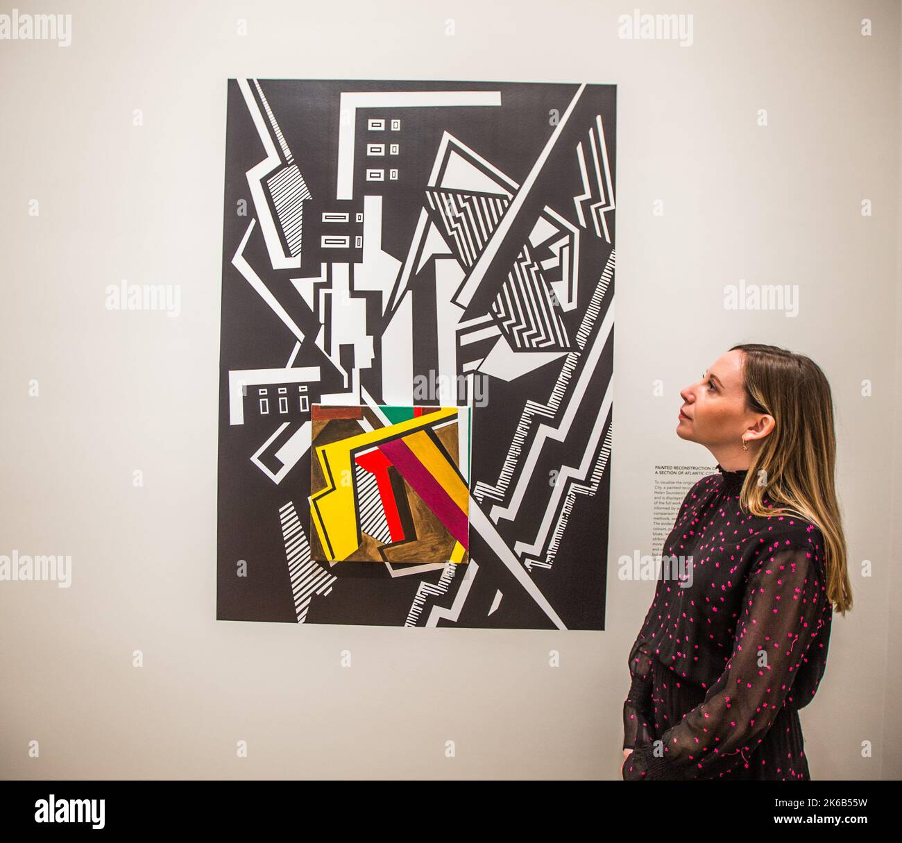 London UK 13 Oct 2022 What the masterpiece ,Atlantic City , uncovered ...