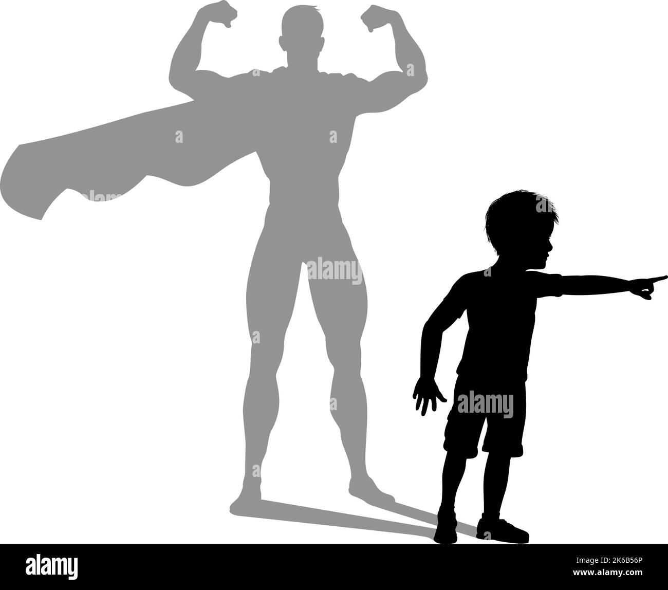 Child silhouette abuse Stock Vector Images - Alamy