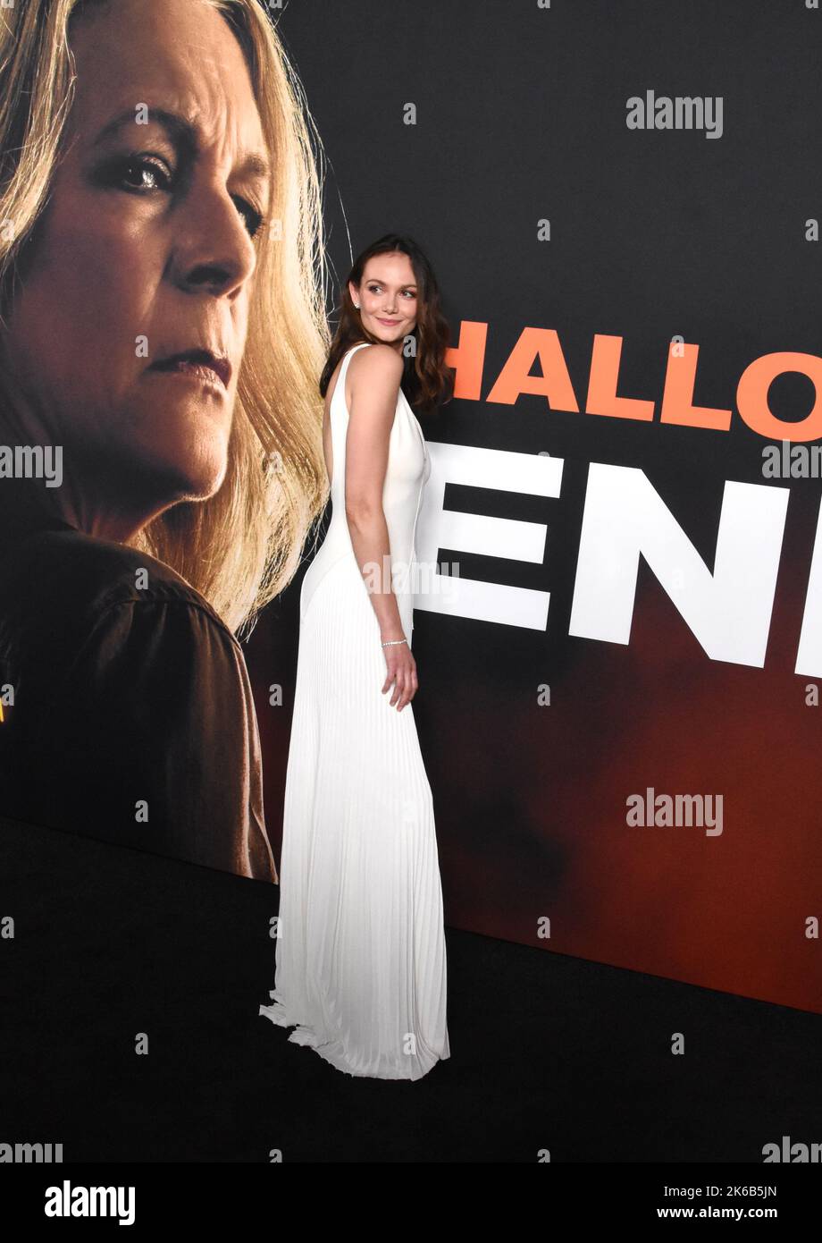Hollywood, California, USA 11th October 2022 Actress Andi Matichak ...