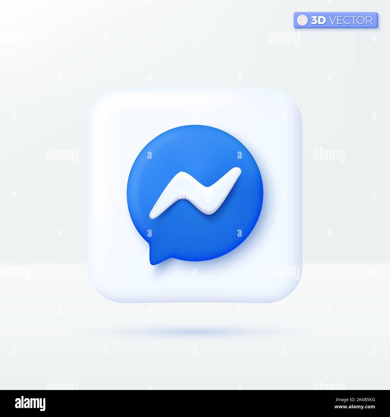 Meta chat messenger icon symbols. messag and photo, Social network ...