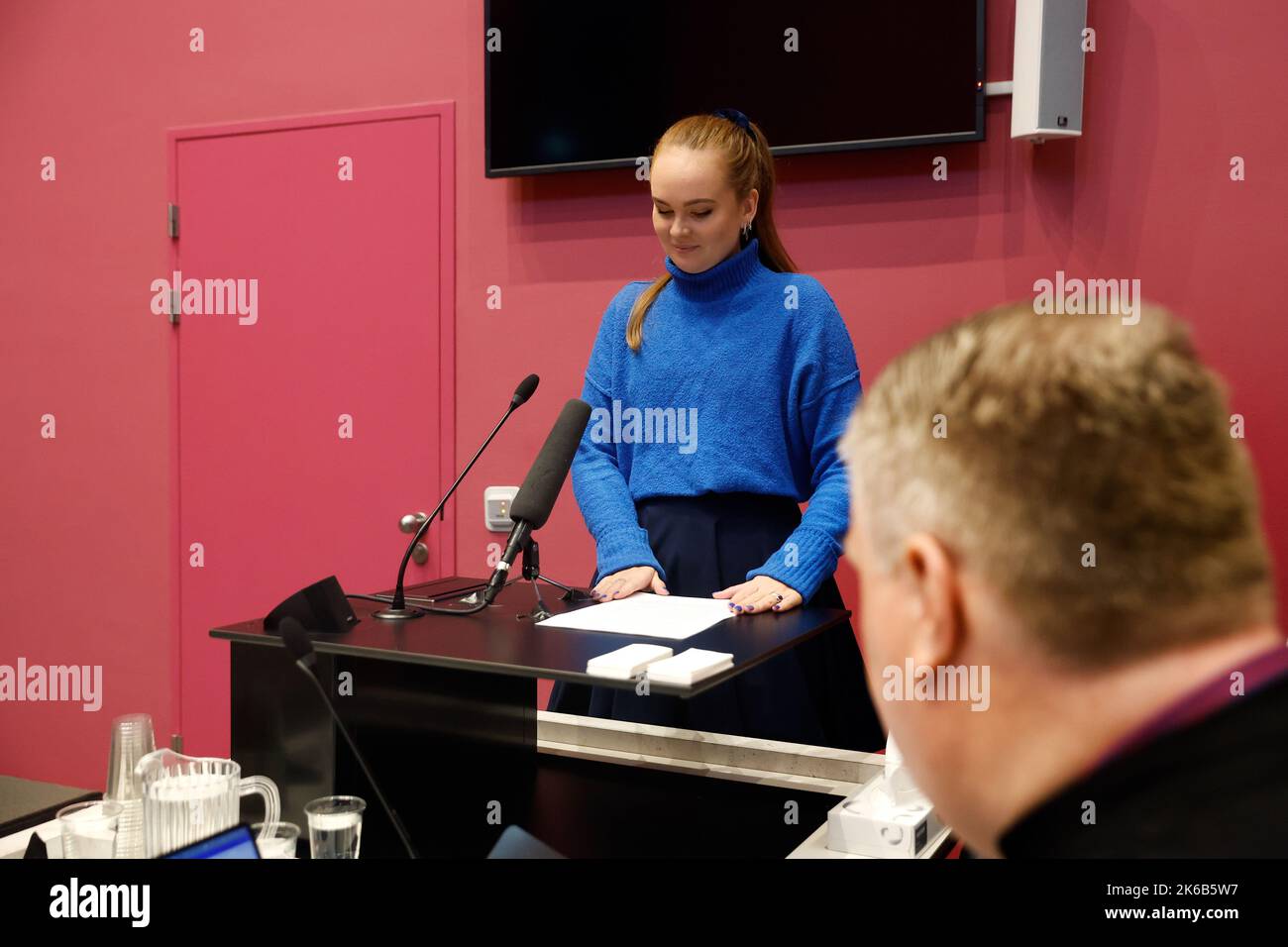 2022-10-13 09:20:49 LELYSTAD - Lisa, friend of Carlo Heuvelman, prior ...