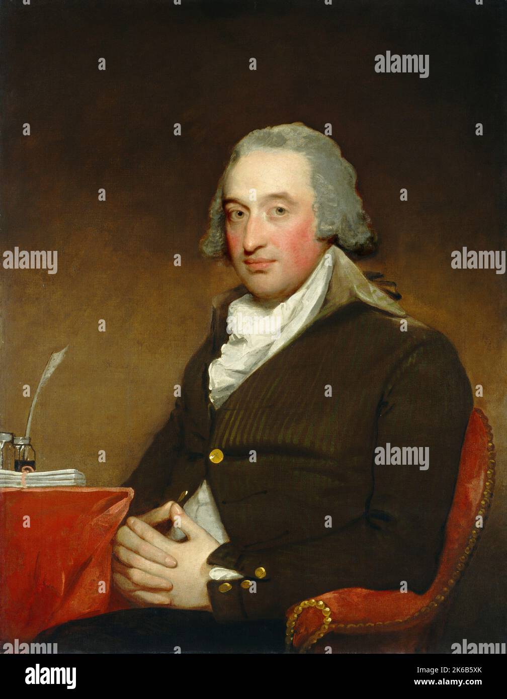 Gilbert Stuart George Pollock 1793/1794 Stock Photo - Alamy