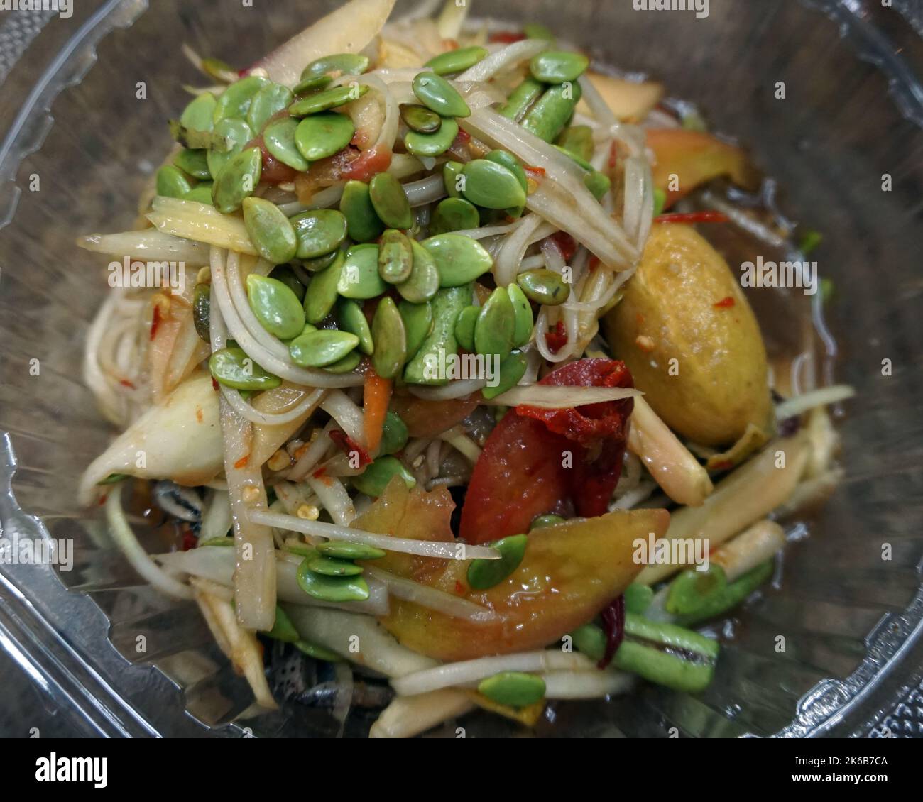Somtum is delicious Thai food Stock Photo - Alamy