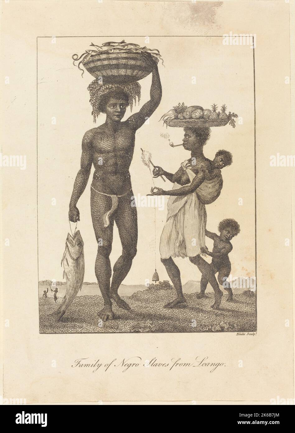 William Blake - William Blake after John Gabriel Stedman Family of ...