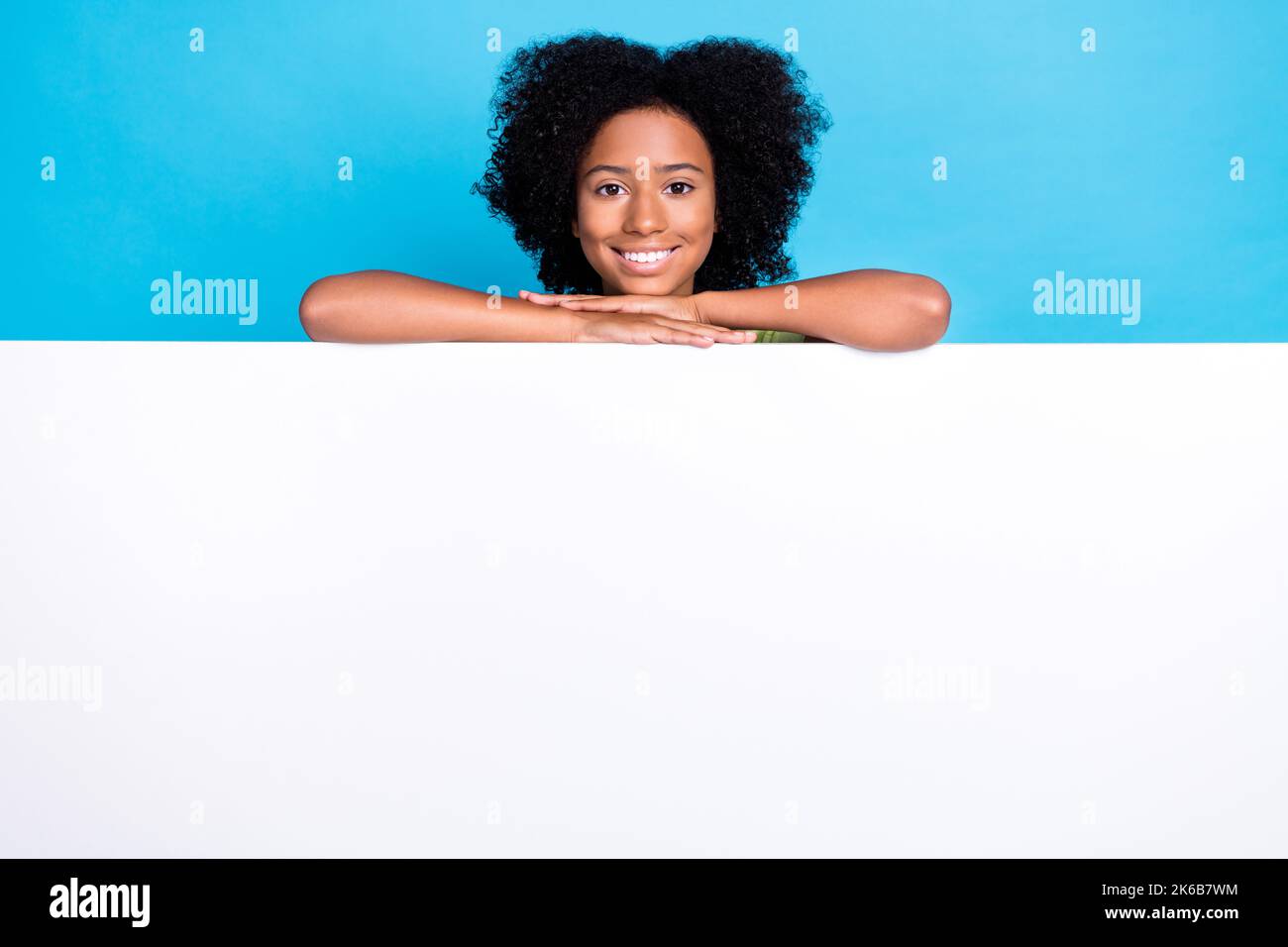 Photo of funny smiling cheerful chill schoolgirl teenager enjoy new ...