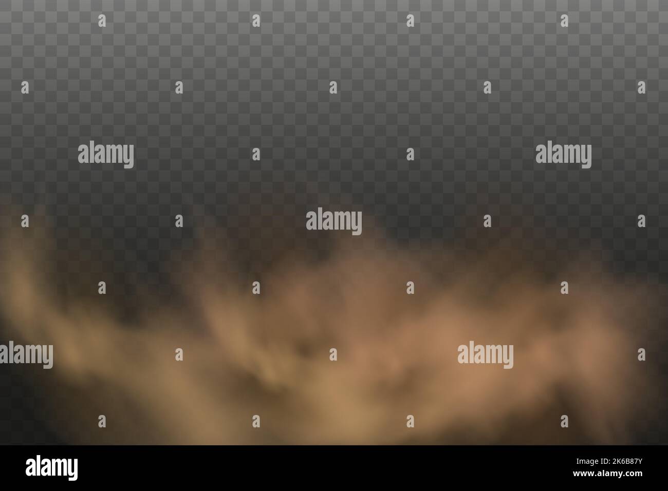 Realistic vector isolated on transparent background.Dust cloud with ...