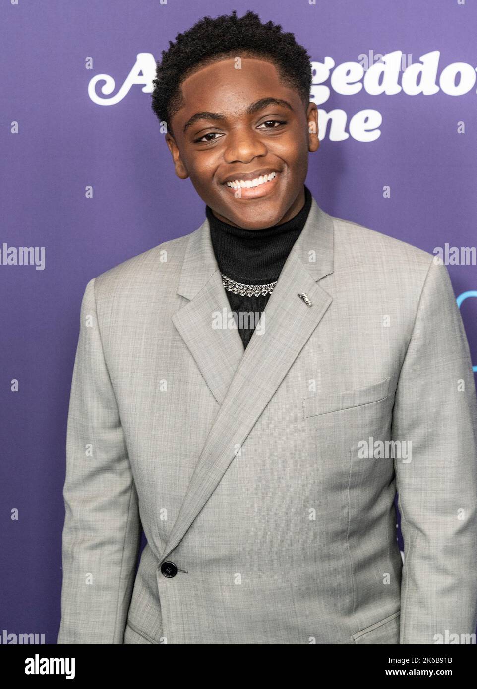 New York, New York, USA. 12th Oct, 2022. Jaylin Webb attends ...