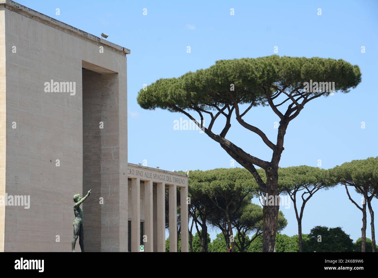 the E.U.R. Universal Exposition Rome is an urban complex designed in ...