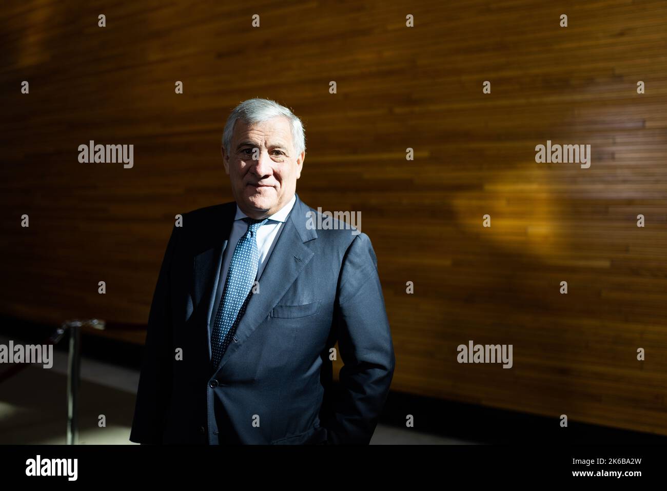 05 October 2022, France, Straßburg: Antonio Tajani (Forza Italia, EPP ...