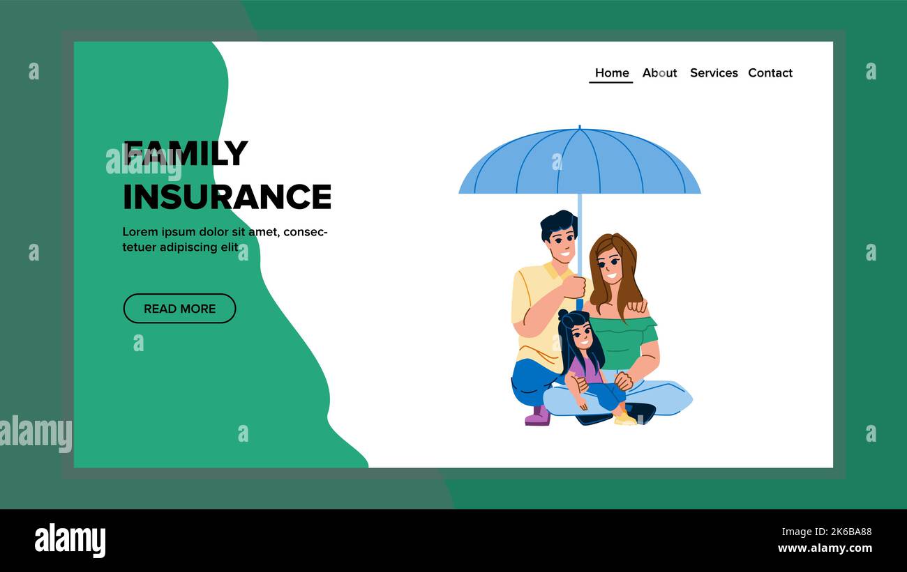 family insurance vector Stock Vector Image & Art - Alamy