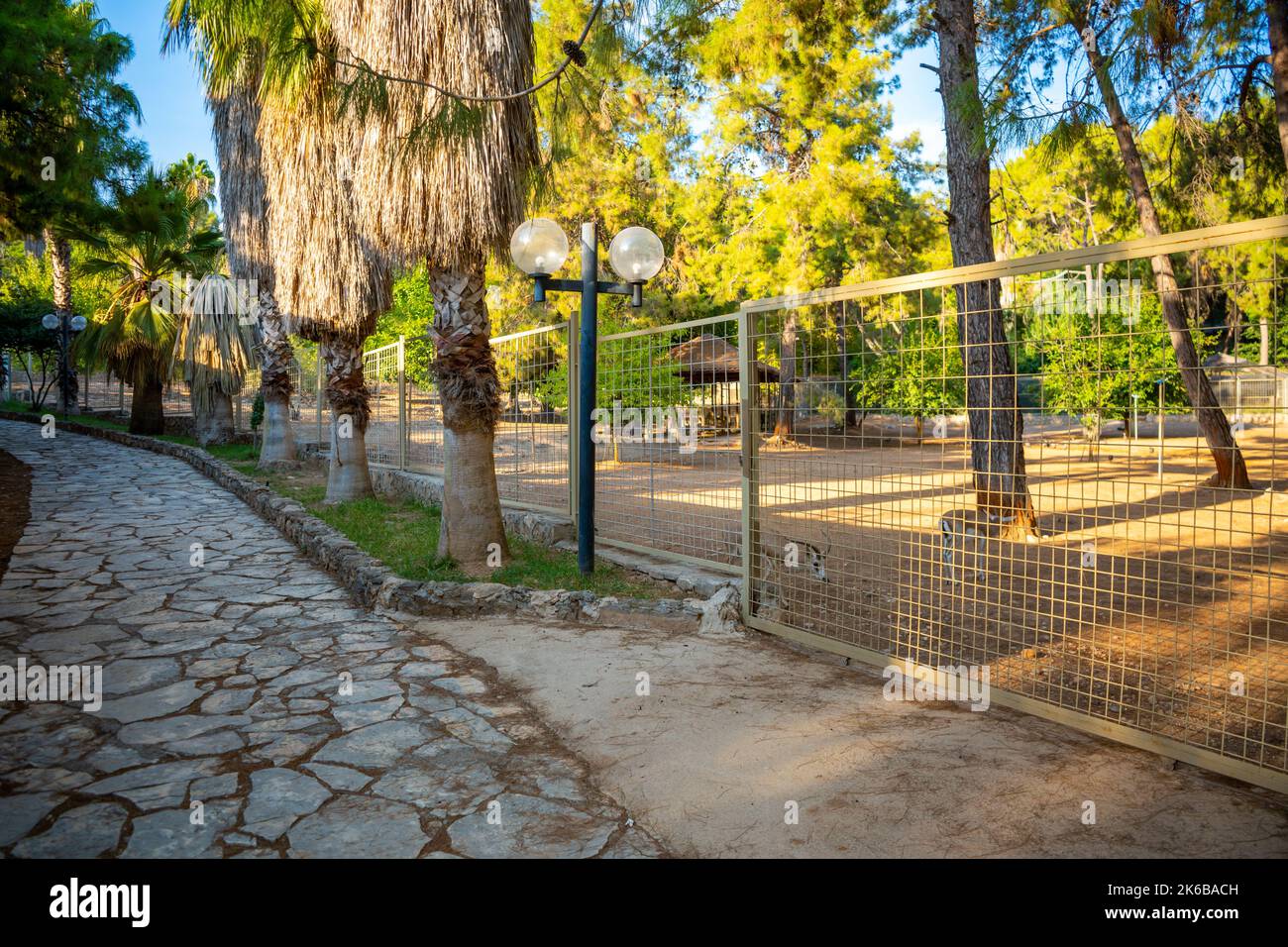 Animals in the small zoo in Antalya, Turkey Stock Photo - Alamy
